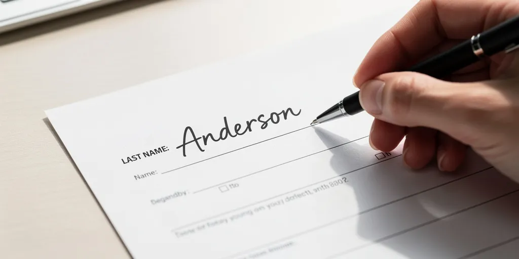 Last name c'est quoi, bien remplir le nom de famille sur un formulaire